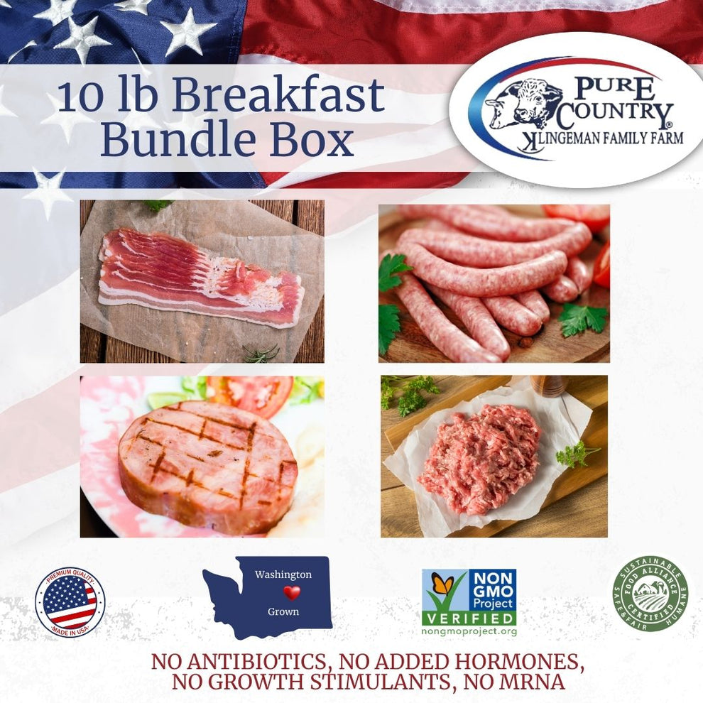 Bundle Pack- 10 lb BREAKFAST BUNDLE – Pure Country Farms